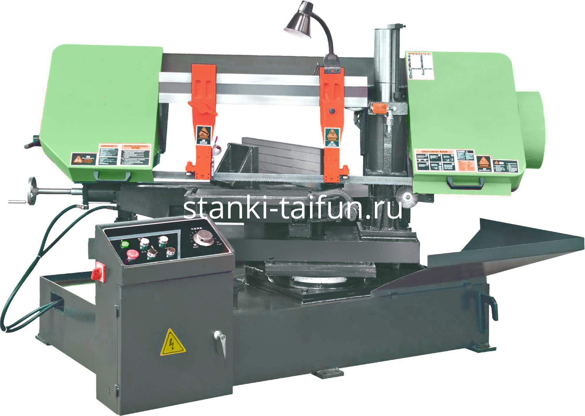 Полуавтоматический ленточнопильный станок ГЛС-300ПКУ